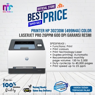 Jual Printer HP 3203dw / 3203 dw Color LaserJet Pro 26ppm Garansi Resmi ...