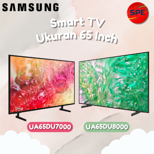 Jual SMART TV SAMSUNG 65 INCH UA65DU7000 / UA65DU8000 CRYSTAL UHD 4K GARANSI RESMI (MEDAN ...