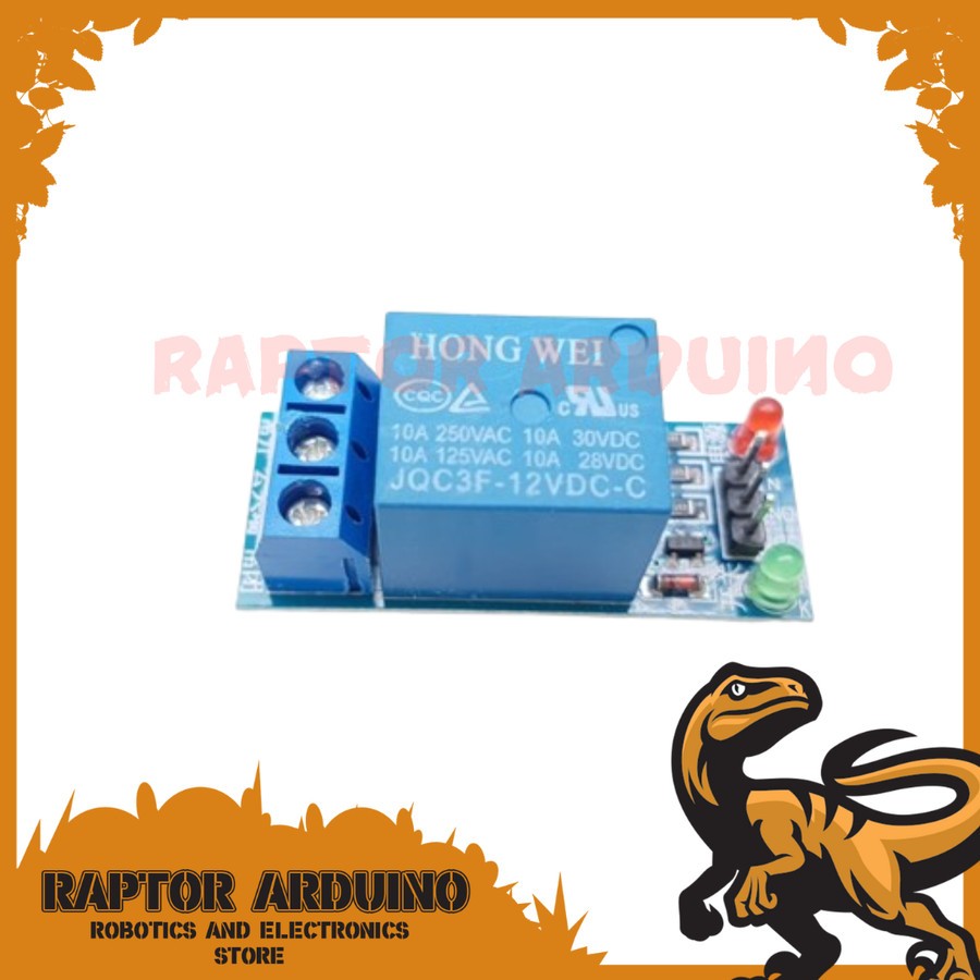 Jual Relay modul module 12V 1 channel arduino raspberry | Shopee Indonesia