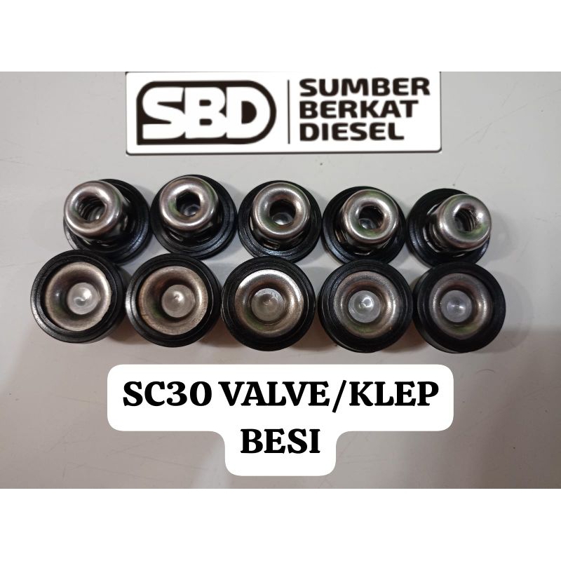 Jual PAKET 10PC SC30 VALVE/KLEP BESI SPRAYER SANCHIN | Shopee Indonesia
