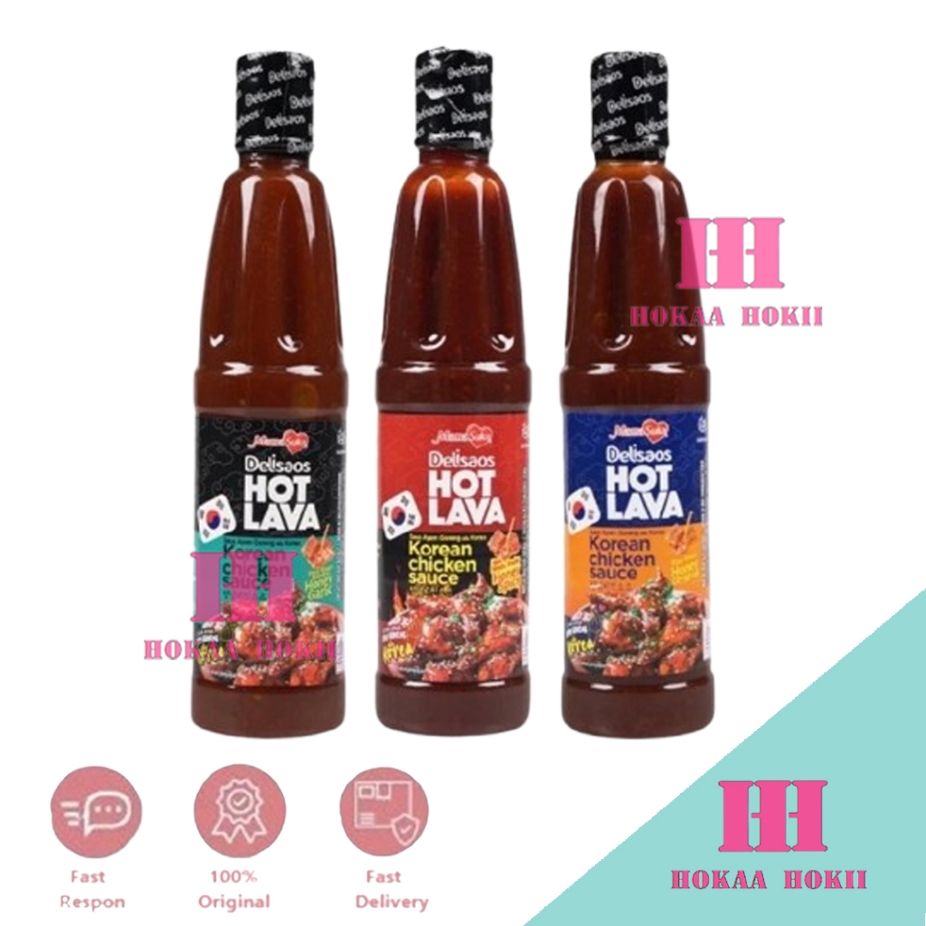 Jual MamaSuka Delisaos Hot Lava Korean Saos 320ml | Shopee Indonesia