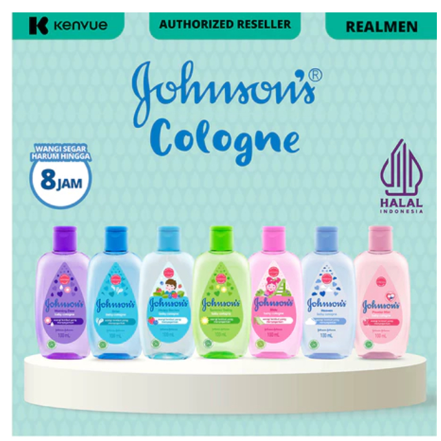 Jual Johnson's Cologne parfum Baby slide, Summer swing, happy berries ...