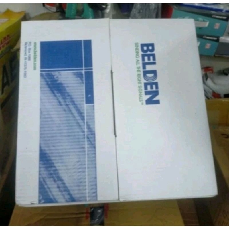Jual Kabel LAN UTP Belden cat6 Biru / Kabel jaringan internet / Kabel ...