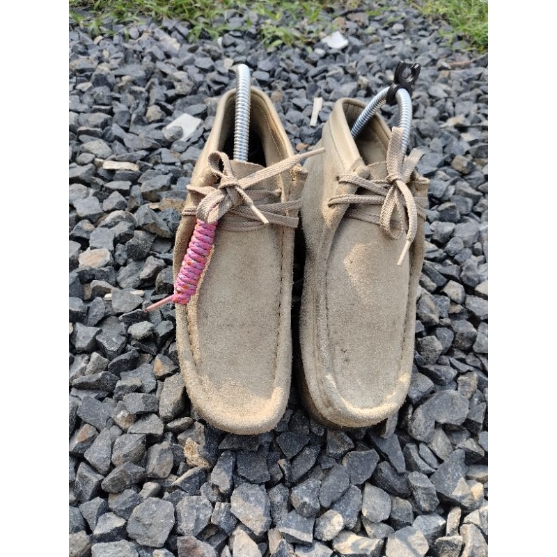 Jual clarks Wallabees maple high | Shopee Indonesia