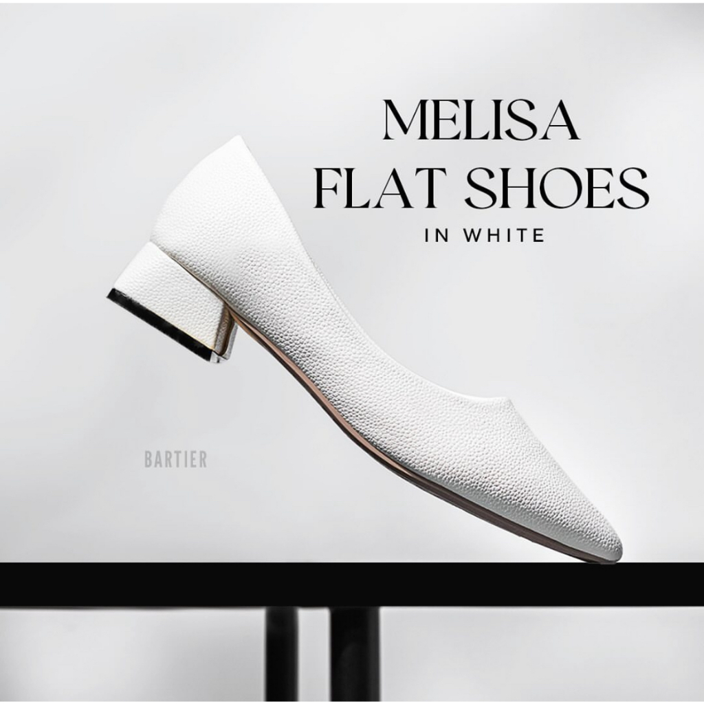 Jual BARTIER - SEPATU KERJA WANITA CASUAL FORMAL FLAT | Shopee Indonesia
