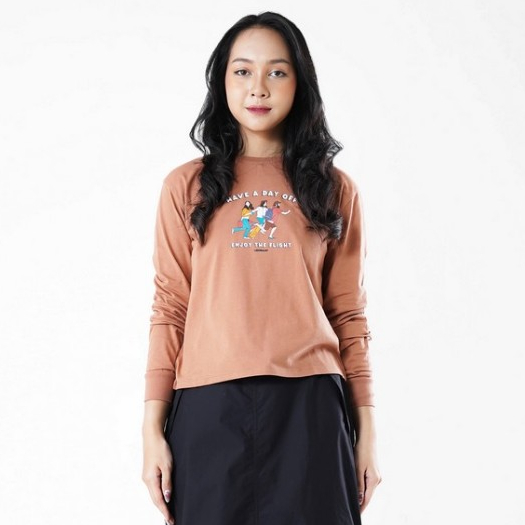 Jual Greenlight Kaos Wanita Lengan Panjang Katun Yumichan Atasan Casual OL-C150424 | Shopee ...