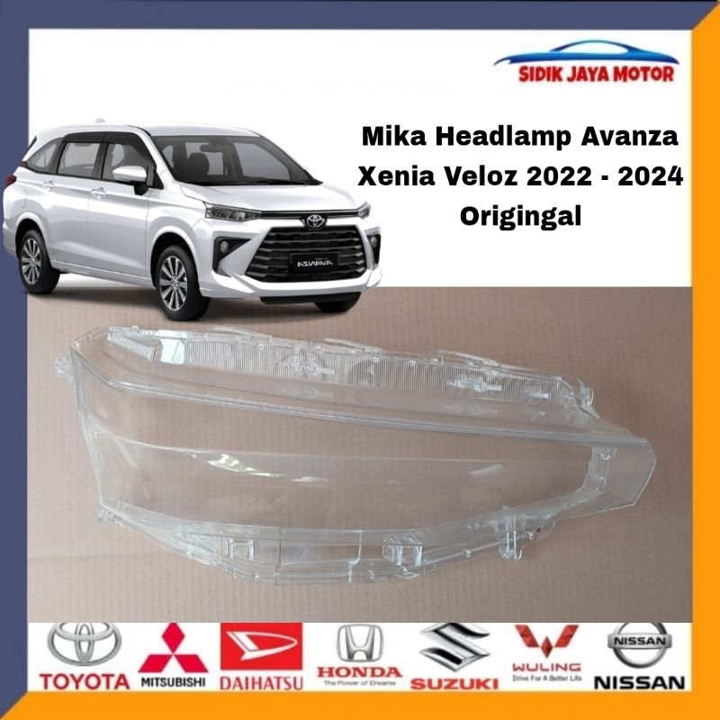 Jual Mika Headlamp Lampu Depan Avanza Xenia Veloz Origingal 2022 2003 2024 Mika lampu depan ...
