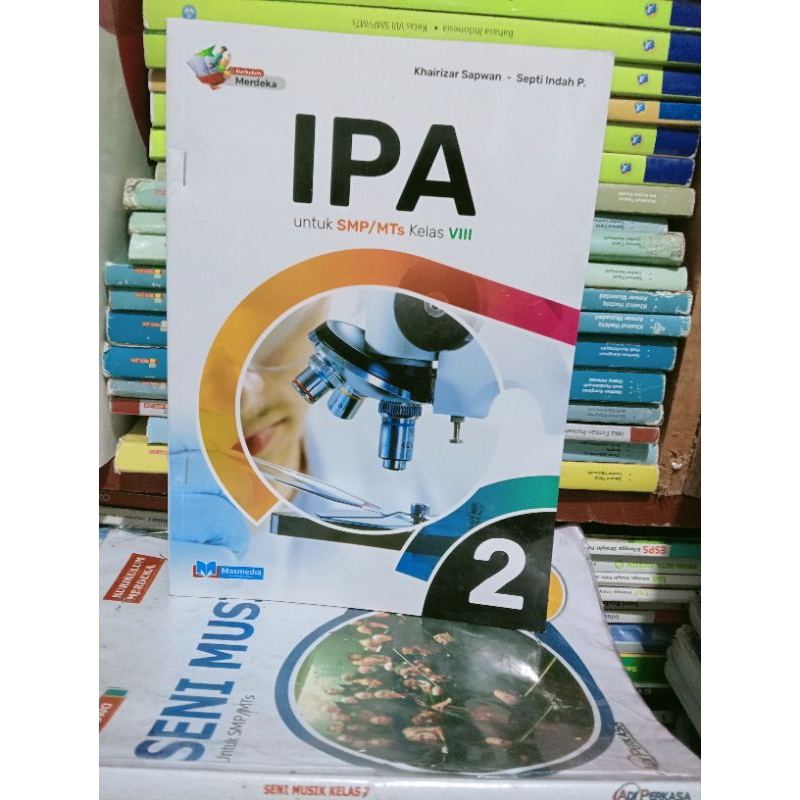 Jual buku IPA penerbit masmedia kelas 2 SMP kurikulum merdeka | Shopee Indonesia