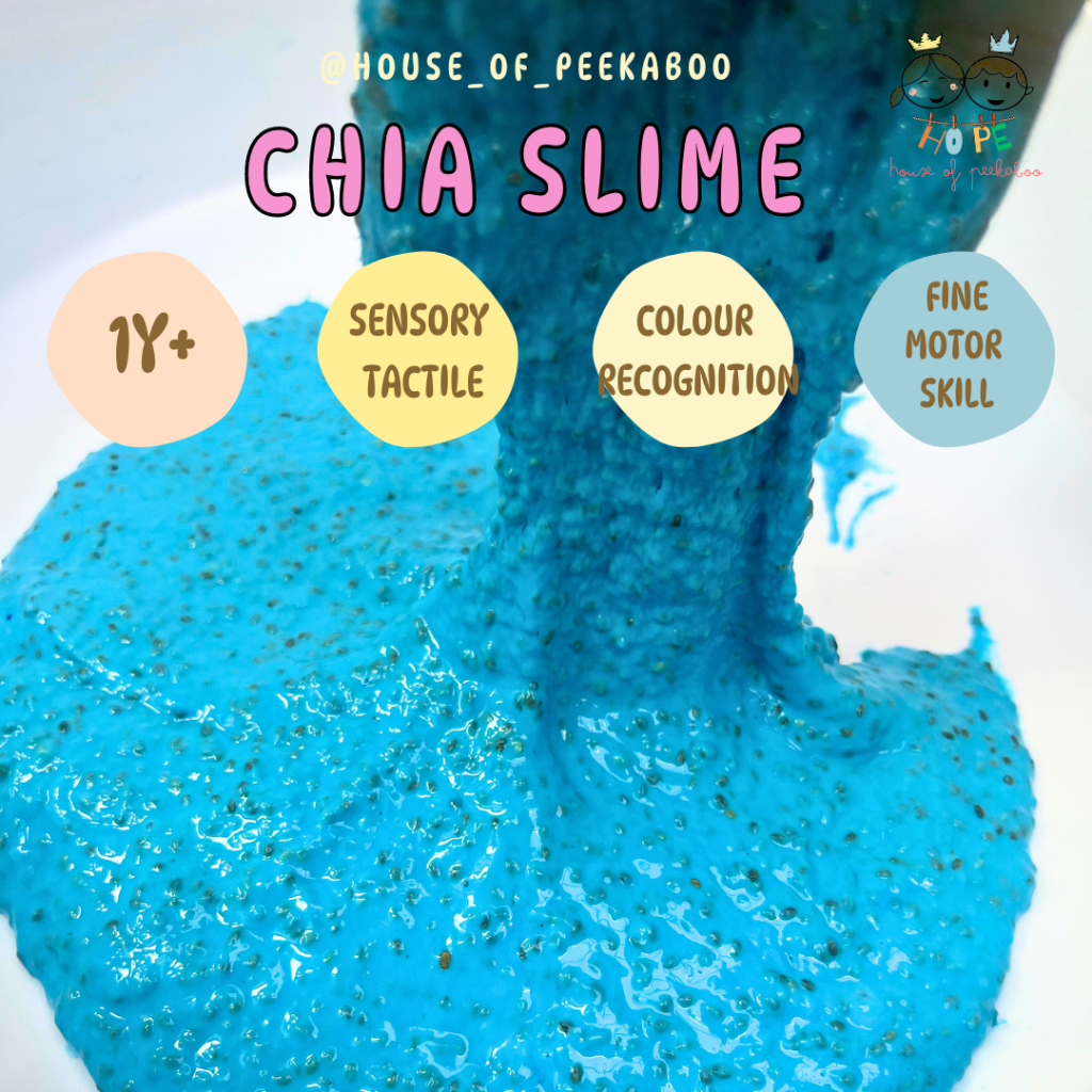Jual HoPe - Chia Slime/ Edible Slime/ Slime yang aman untuk anak non toxic food grade slime ...