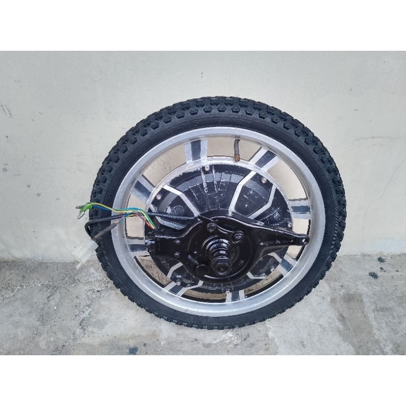 Jual Dinamo Bldc Sepeda Listrik Alloy Ring 16 Inch 350 watt | Shopee ...