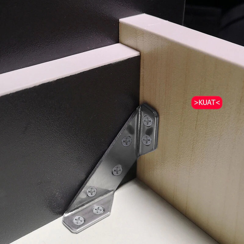 Jual Siku Plat Besi Bingkai Segitiga Plat Siku Besi Ambalan Siku Rak ...