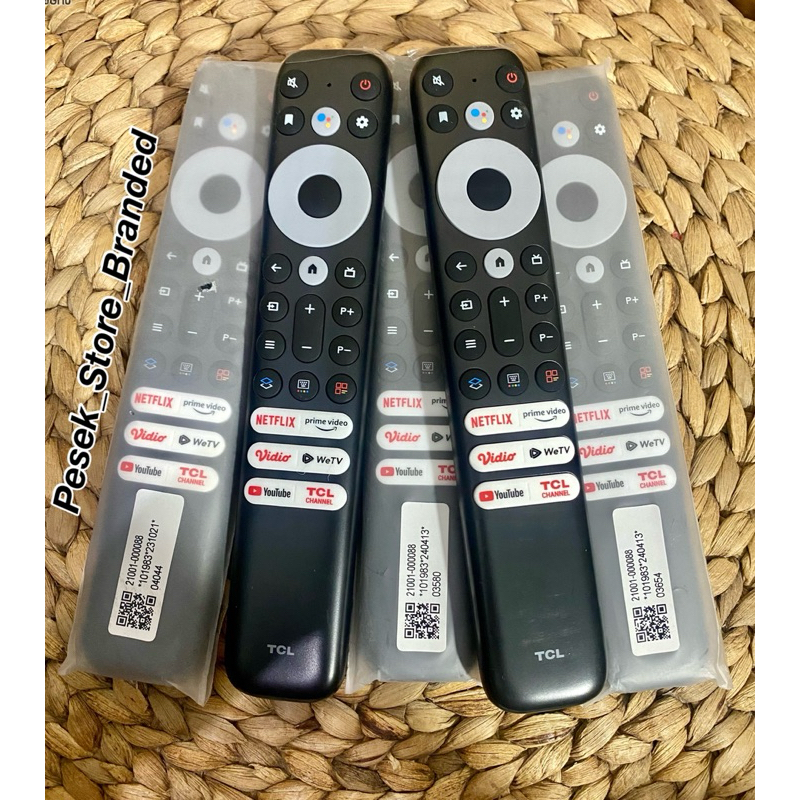 Jual Remote Remot tv android smart TCL original baru dan garansi 1 ...