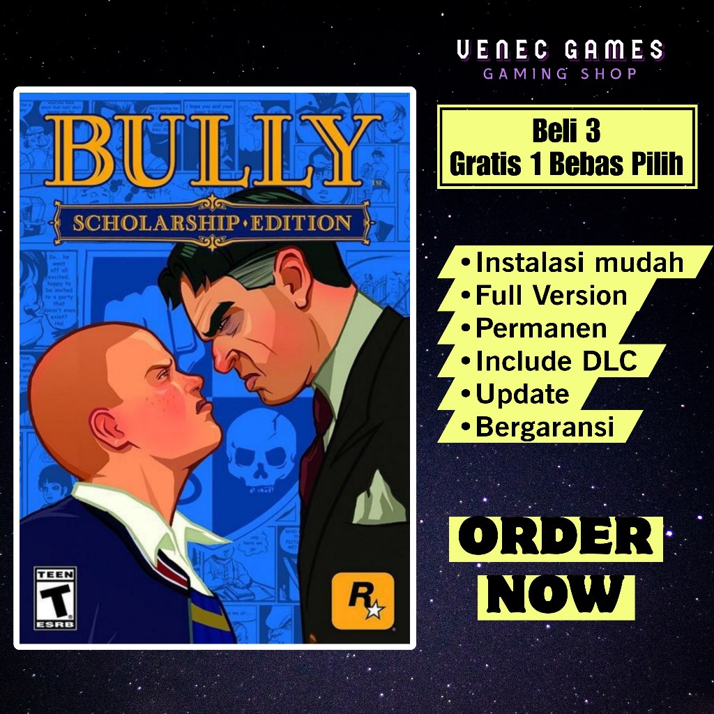 Jual Game PC - Bully Scholarship Edition | Game PC | Game Laptop ...