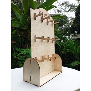 Jual Rak Display Gantungan Kunci 20 x 10 x 35 cm tripleks 3mm Rakitan ...