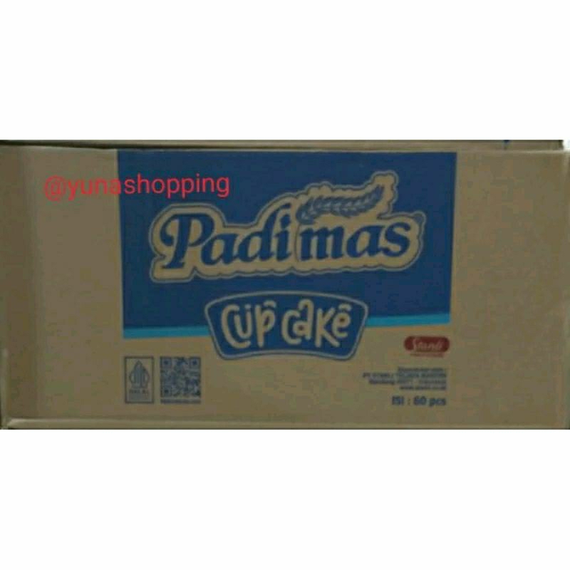 Jual Padi mas cup cake pandan 1 karton isi 60 pc @45g | Shopee Indonesia
