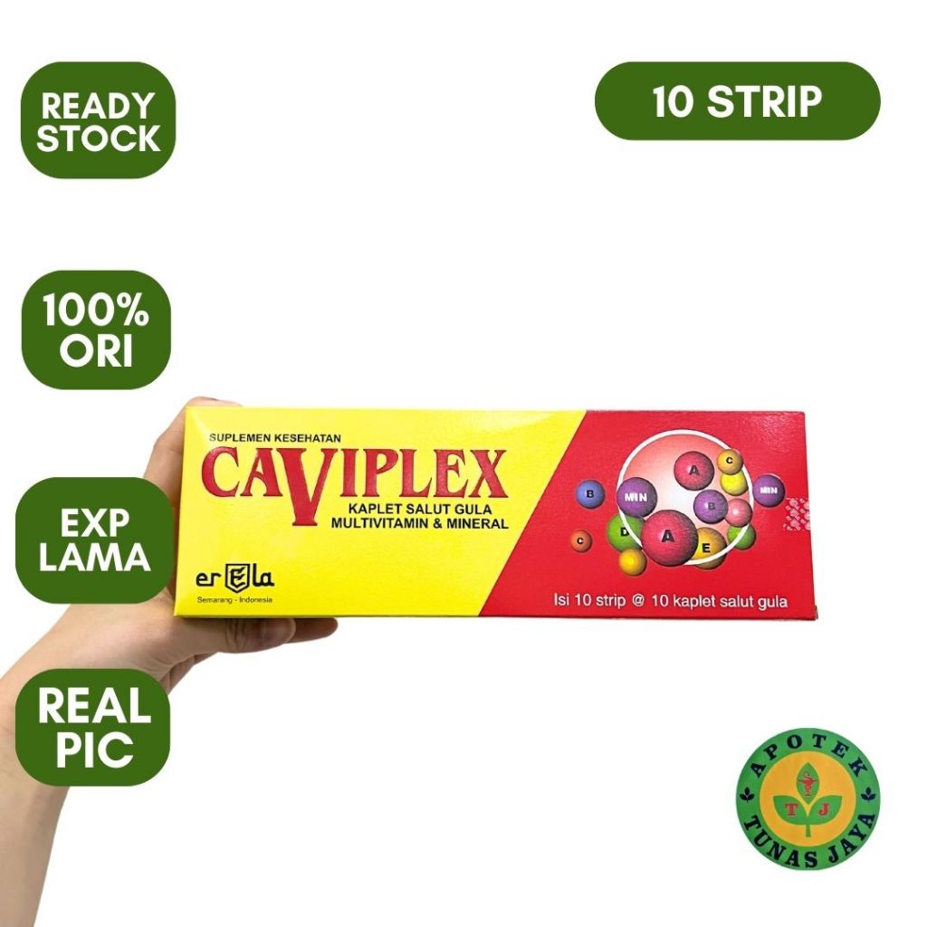 Jual Caviplex Multivitamin Box (Isi 100 Tablet) | Shopee Indonesia