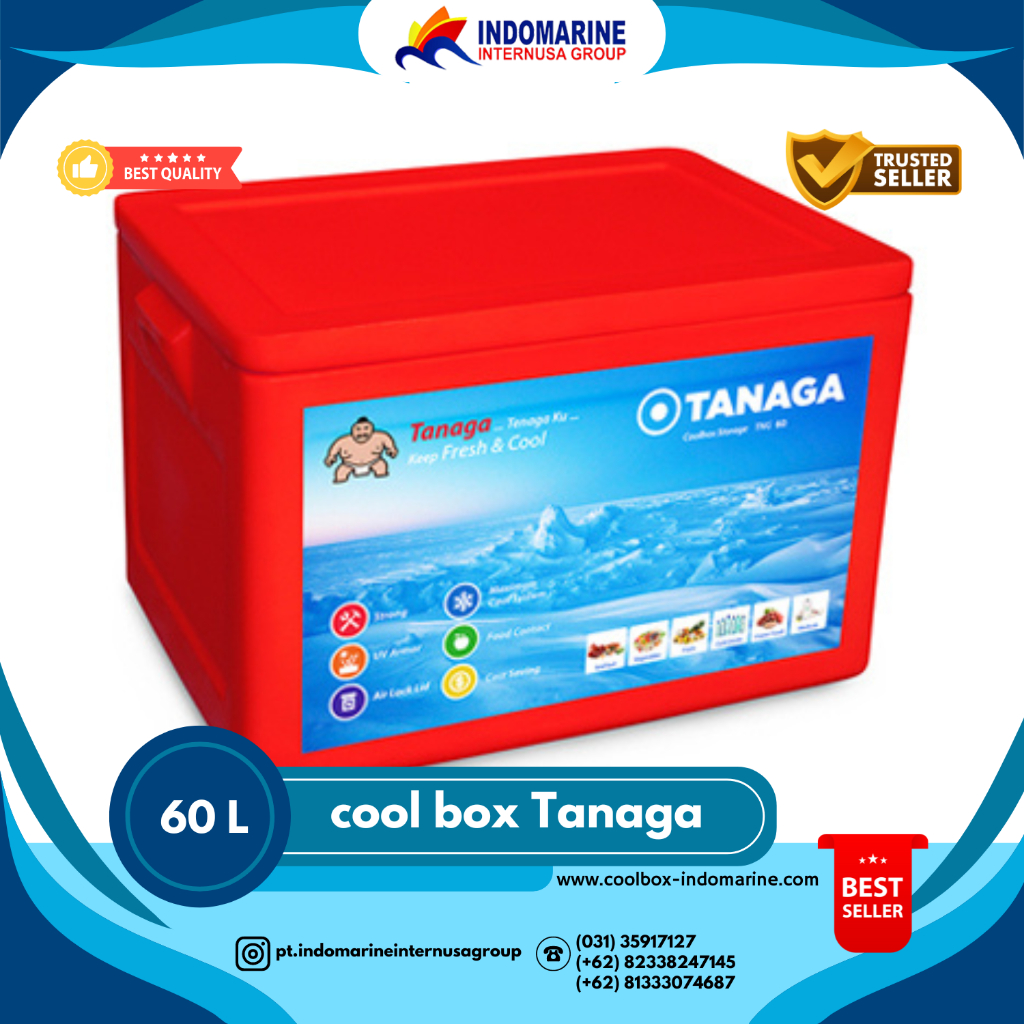 Jual Coolbox / Cooler Box Tanaga 60 Liter (CoolBox - IceBox - Cooler ...