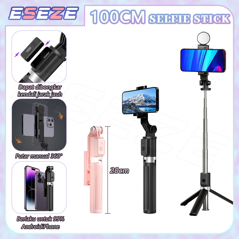 Jual Eseze Super Mini Tongsis 100CM Portable Tripod Bluetooth Selfie ...