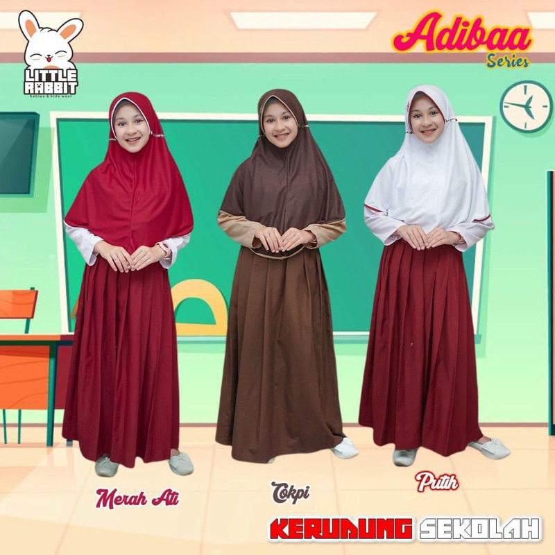Jual LITTLE RABBIT | KERUDUNG HIJAB JILBAB SEKOLAH ANAK REMAJA SIMPLE ...