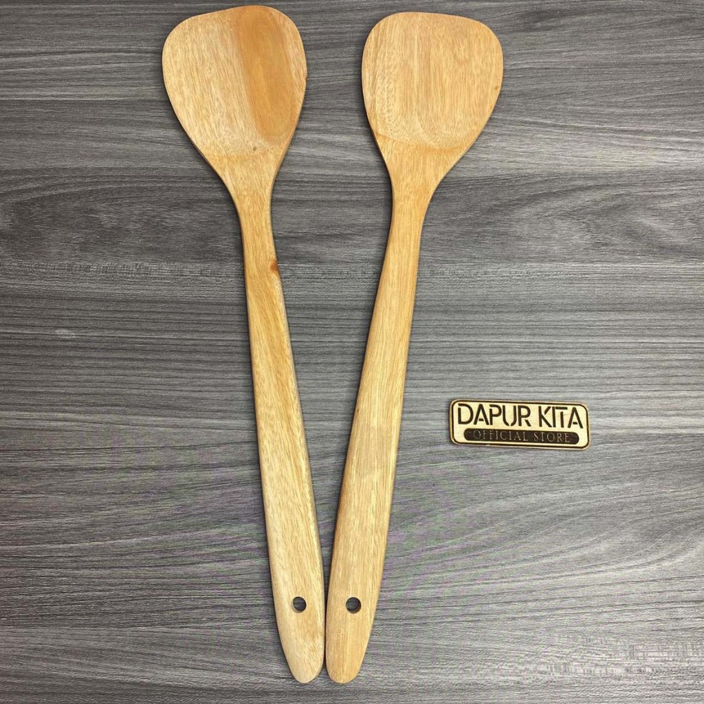 Jual Sutil Panjang / Sodet / Spatula Besar Bahan Kayu (KUDA) | Shopee ...