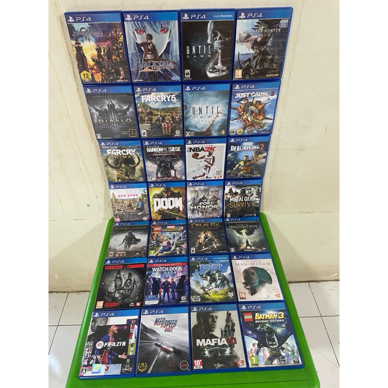 Jual BD KASET GAME PS4 SECOND MURAH DIBAWAH 200RB | Shopee Indonesia