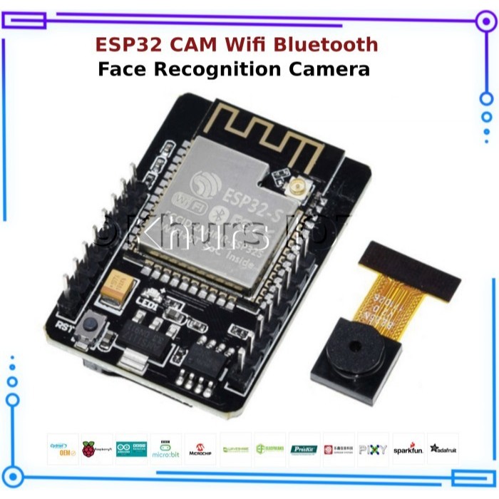 Jual ESP32 CAM ESP 32 ESP-32 Wifi Bluetooth Face Recognition Camera OV2640 | Shopee Indonesia