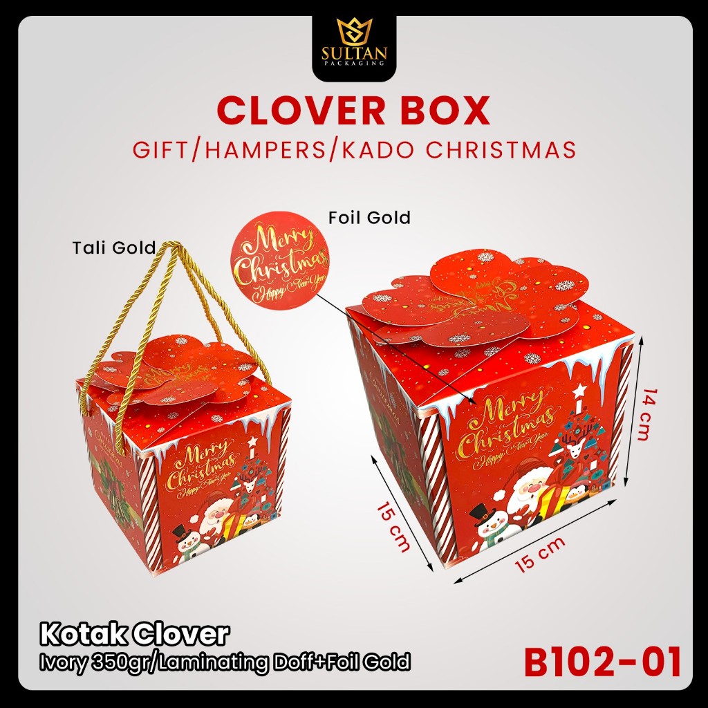 Jual Box Natal | Kotak Hampers |Toples 500gr|Dus Kue | Box Packaging ...