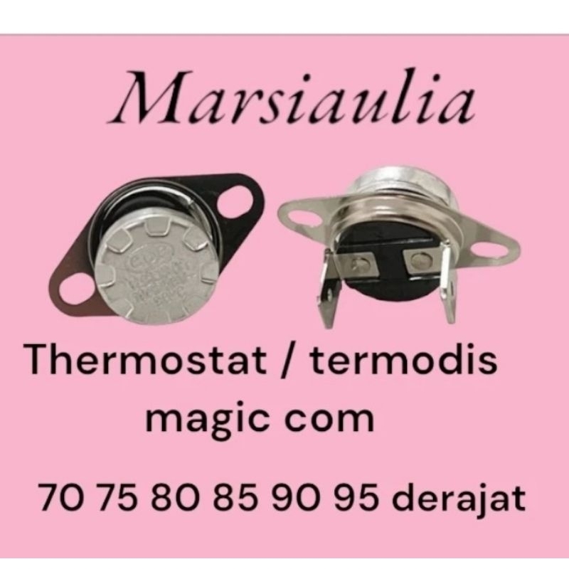 Jual Thermostat termodis bimetal magic com rice cooker 70 75 80 85 90 95 derajat | Shopee Indonesia
