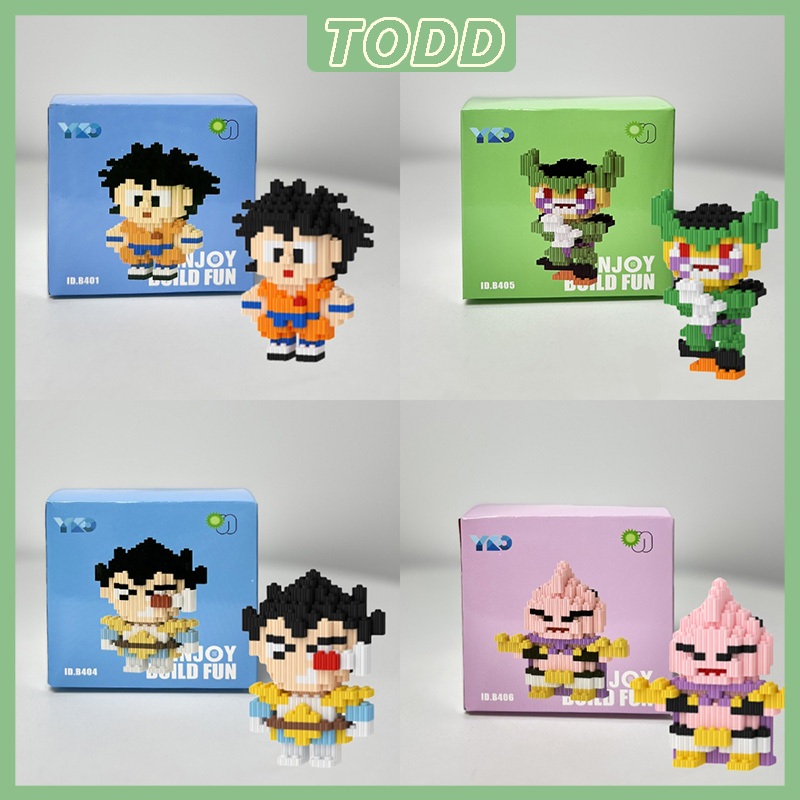 Jual TODD Blok Bangunan Bola Naga Animasi Blok Bangunan Puzzle Partikel ...