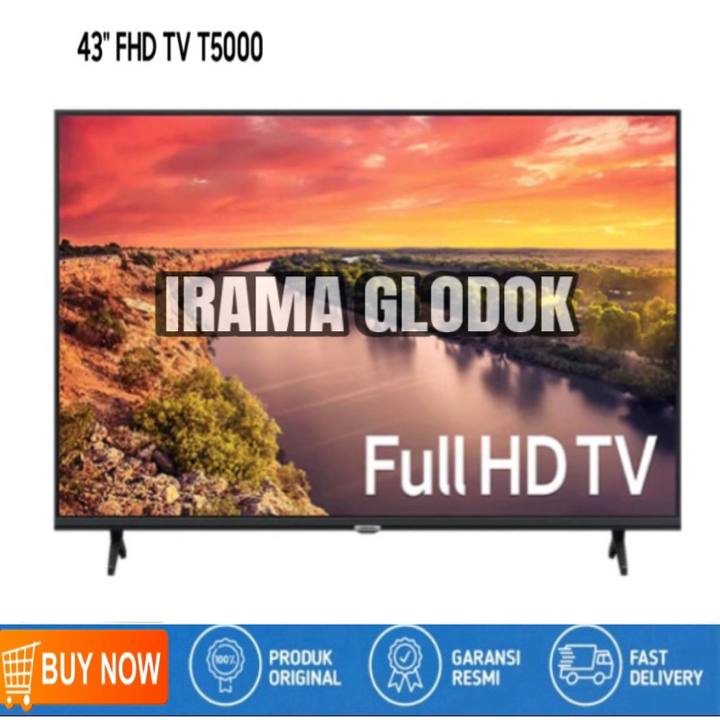 Jual LED TV SAMSUNG 43 Inch 43T5003 Digital Full HD Garansi Resmi | Shopee Indonesia