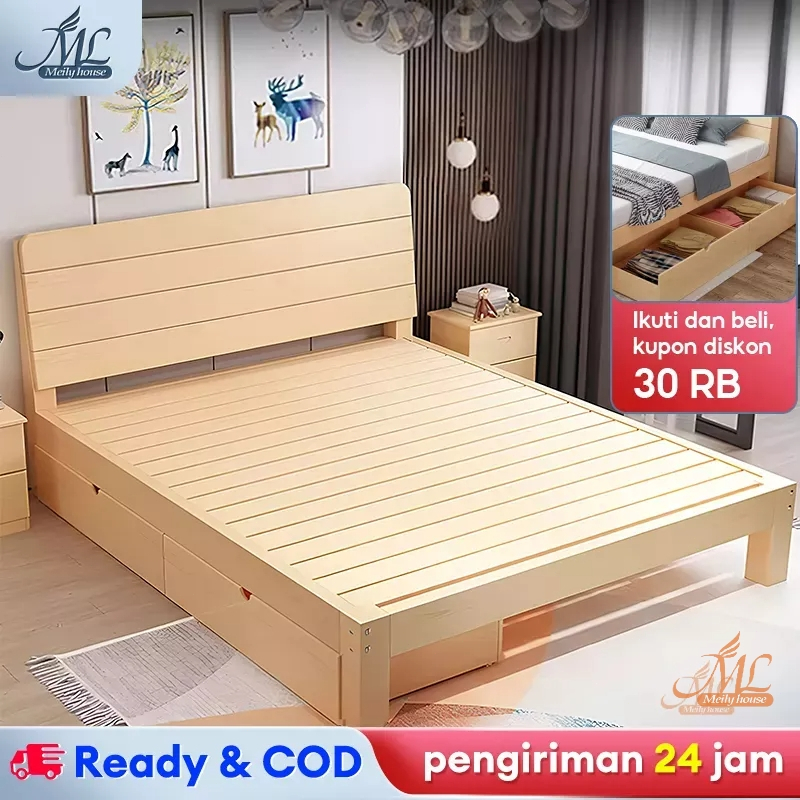 Jual Dipan Tempat Tidur Ranjang Kayu Divan Kayu Tempat Tidur Kayu ...