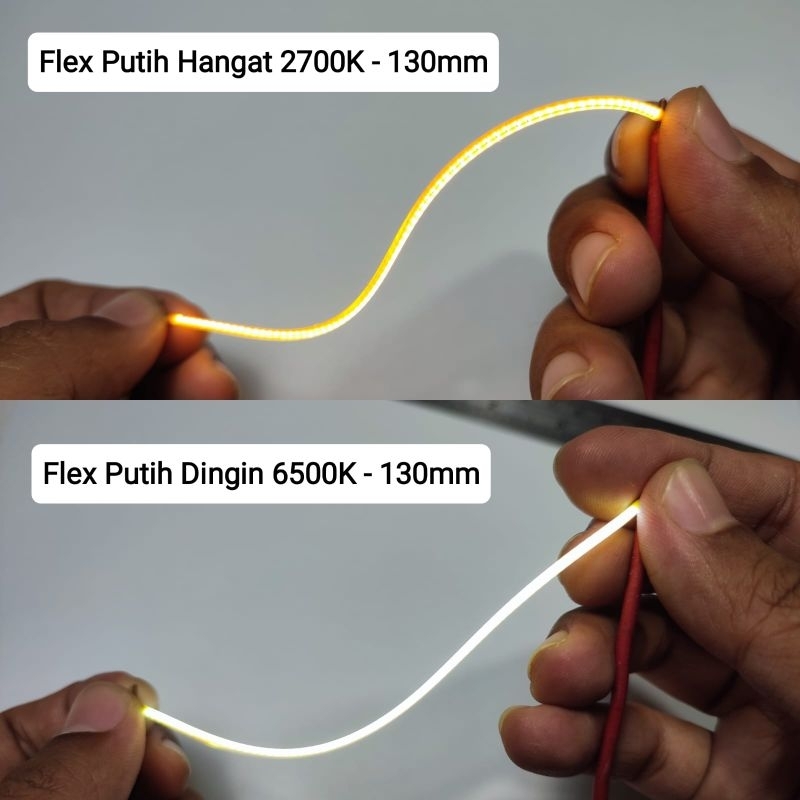 Jual 1 pcs Lampu Filamen LED Fleksibel DC 3V 40 mm dan 130 mm Beragam ...