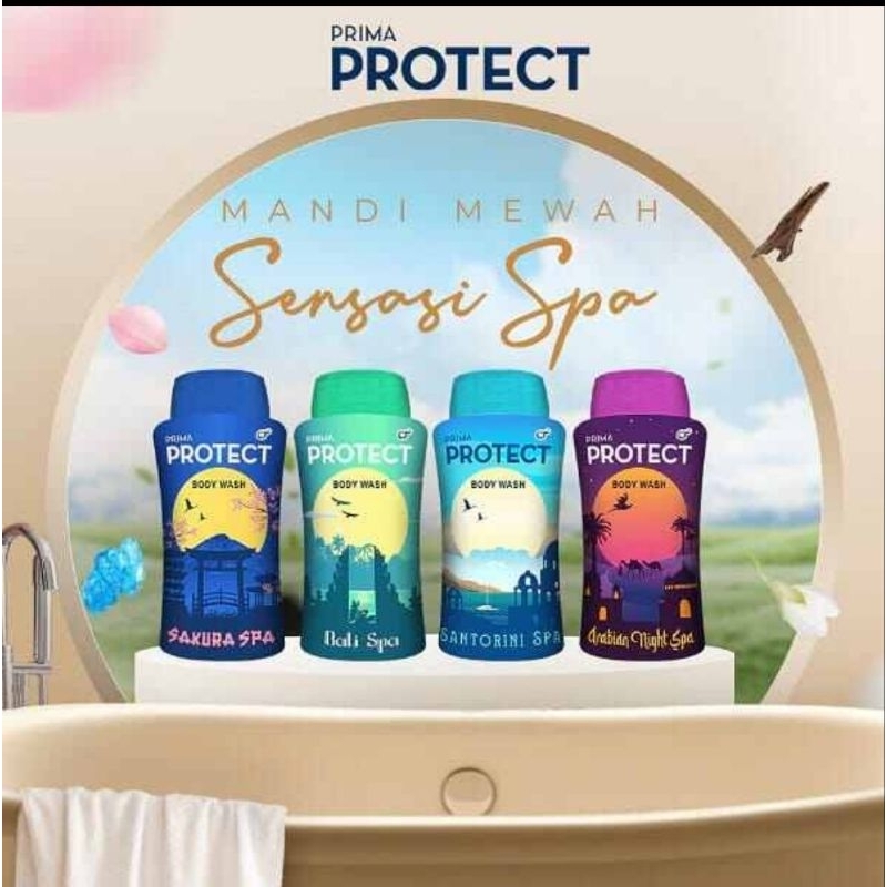 Jual Prima Protect Body Wash SPA, Travel Pack Botol 100 ML | Shopee ...