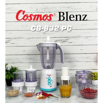Jual COSMOS CB-802 Blender Plastik 4in1 (tipe lama) dan CB-832PC (tipe ...