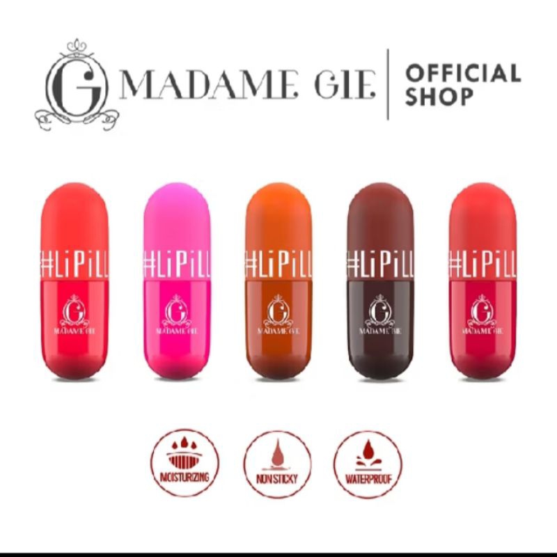 Jual MADAME GIE LIPILL - makeup liptin ( non dus ) | Shopee Indonesia