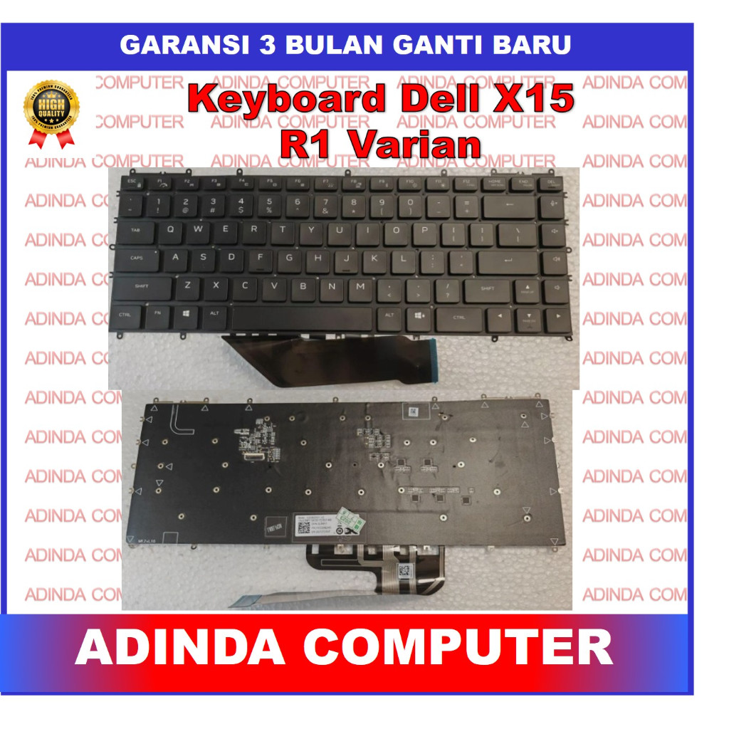 Jual Keyboard Dell Alienware X15 R1 R2 Black | Shopee Indonesia