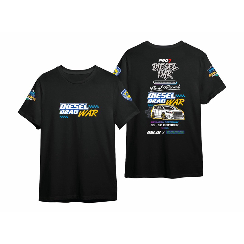 Jual Tshirt Kaos Diesel Drag WAR Meikarta Pro7 Diesel War Final Round ...