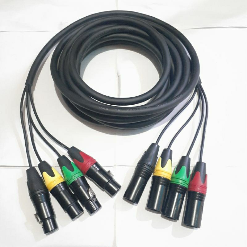 Jual Kabel Snake BMA 4 CHannel 15 Meter Sampai 30 Meter | Shopee Indonesia