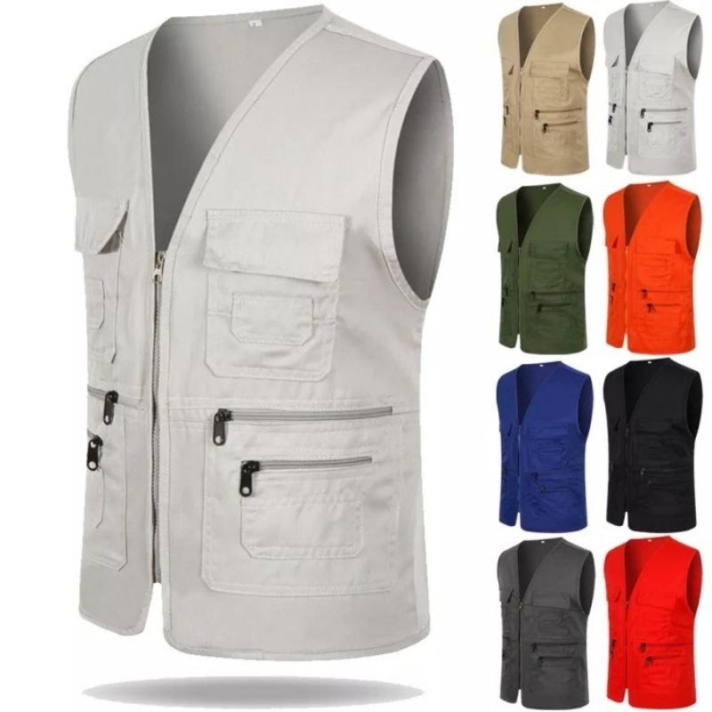 Jual Romoi pria / Rompi tactical / Rompi vest / rompi lapangan / rompi ...