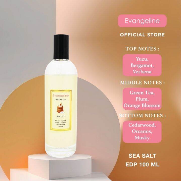 Jual Evangeline Premium Sea Salt 100ml Eau De Parfum | Shopee Indonesia