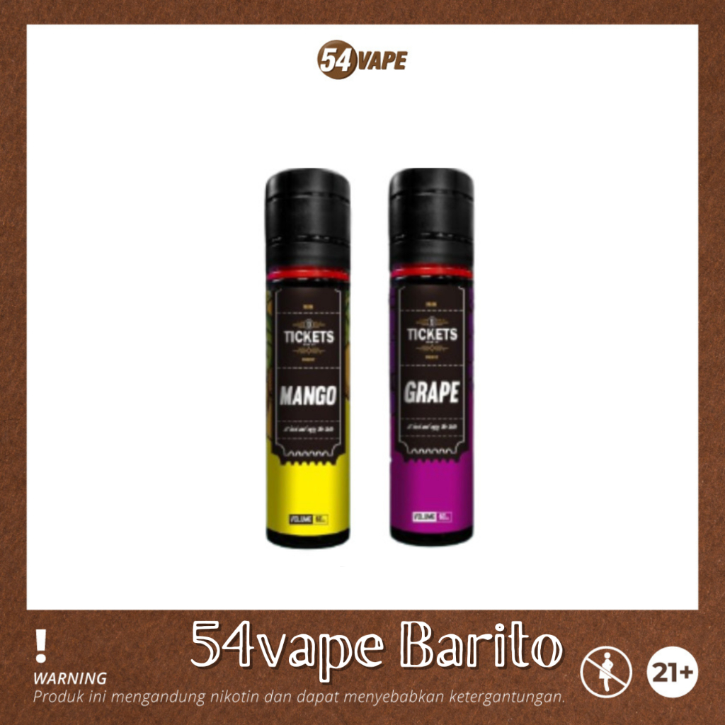 Jual BUNDLES Liquid Ticket 60ml 2pcs | Shopee Indonesia