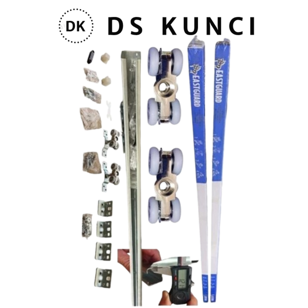 Jual REL SLIDING J3 EASTGUARD 180CM-Rel Pintu Dorong-Sliding Rail ...