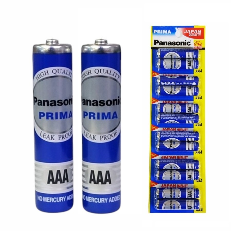 Jual Baterai Size AAA Panasonic 2pcs Prima | Shopee Indonesia