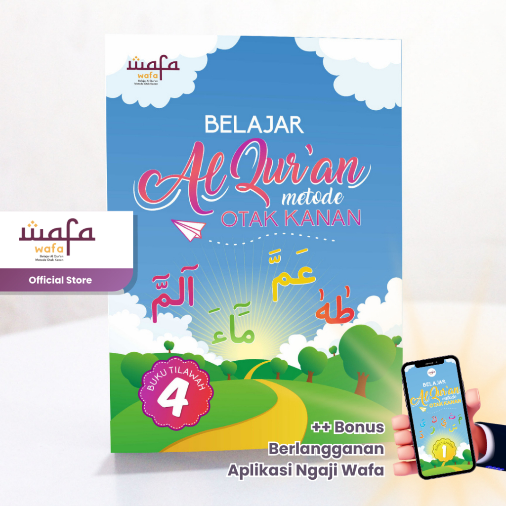 Jual [JILID 4] Buku Tilawah Wafa Jilid 4 - Buku Belajar Mengaji Anak - BELAJAR AL-QURAN METODE ...
