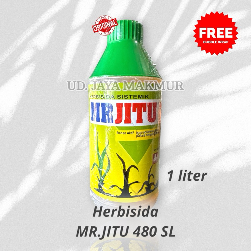 Jual herbisida mr jitu 480 SL 1 liter / obat rumput mati seakarnya ...