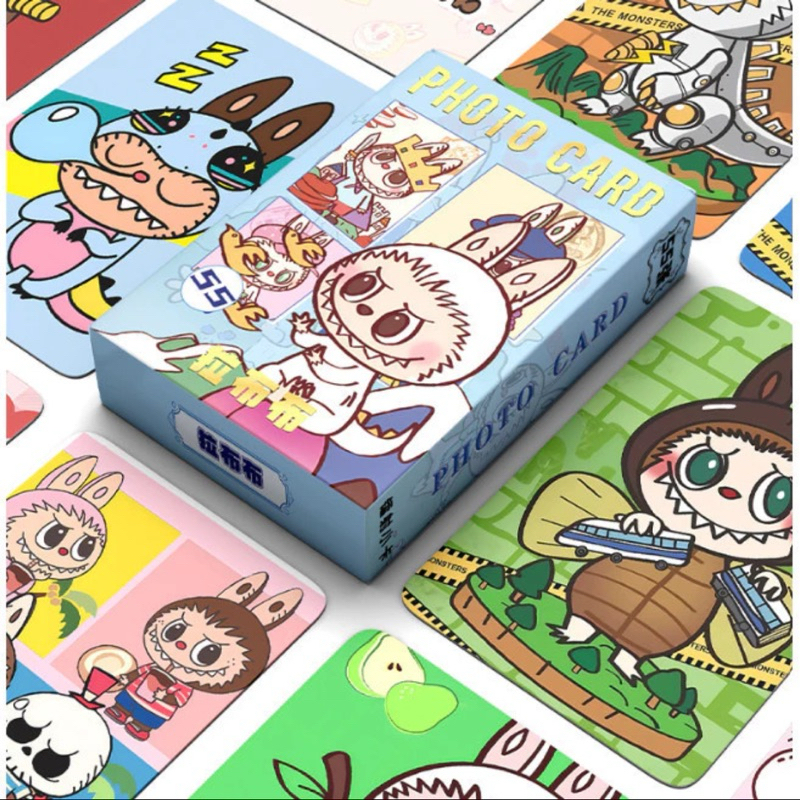 Jual PHOTO CARD LABUBU BOX - PAK HOLOGRAM ISI 3PC / KARTU FOTO KOLEKSI ...