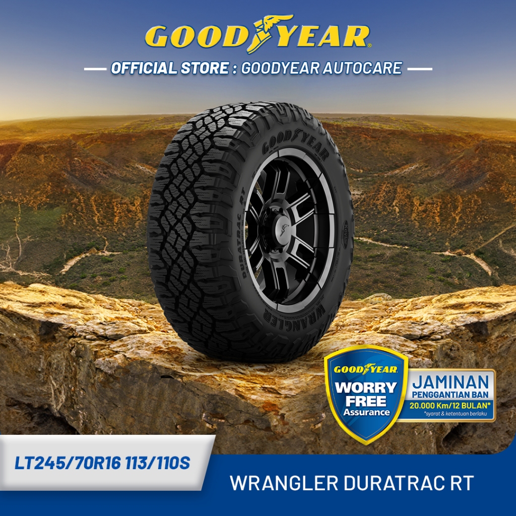 Jual Ban Goodyear 245/70R16 LT 113/110S Wrangler Duratrac RT | Shopee Indonesia