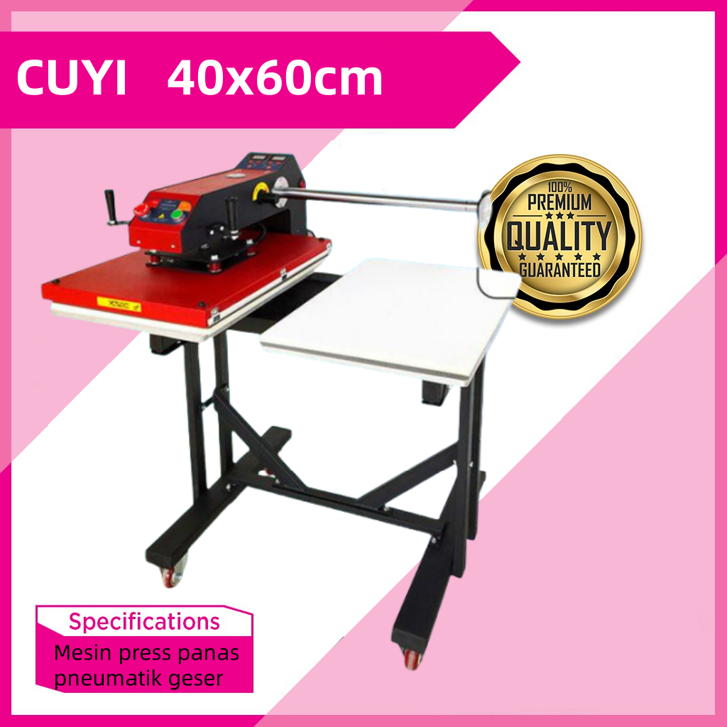 Jual 40*60Cm Mesin Press Panas Pneumatik Slide-Up Otomatis Mesin ...
