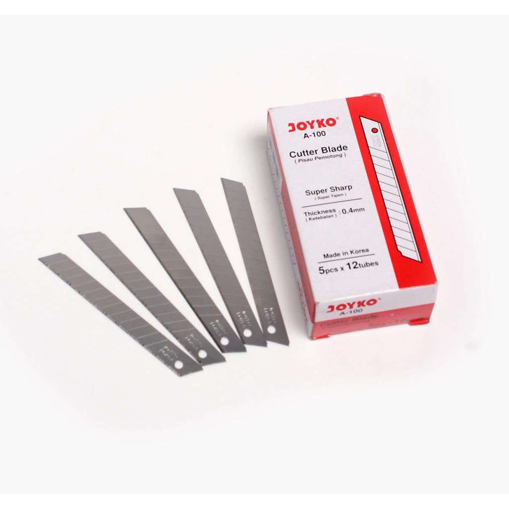Jual Refill Cutter A-100 / Isi Cutter Joyko & Kenko ( Isi 12 Tube ...