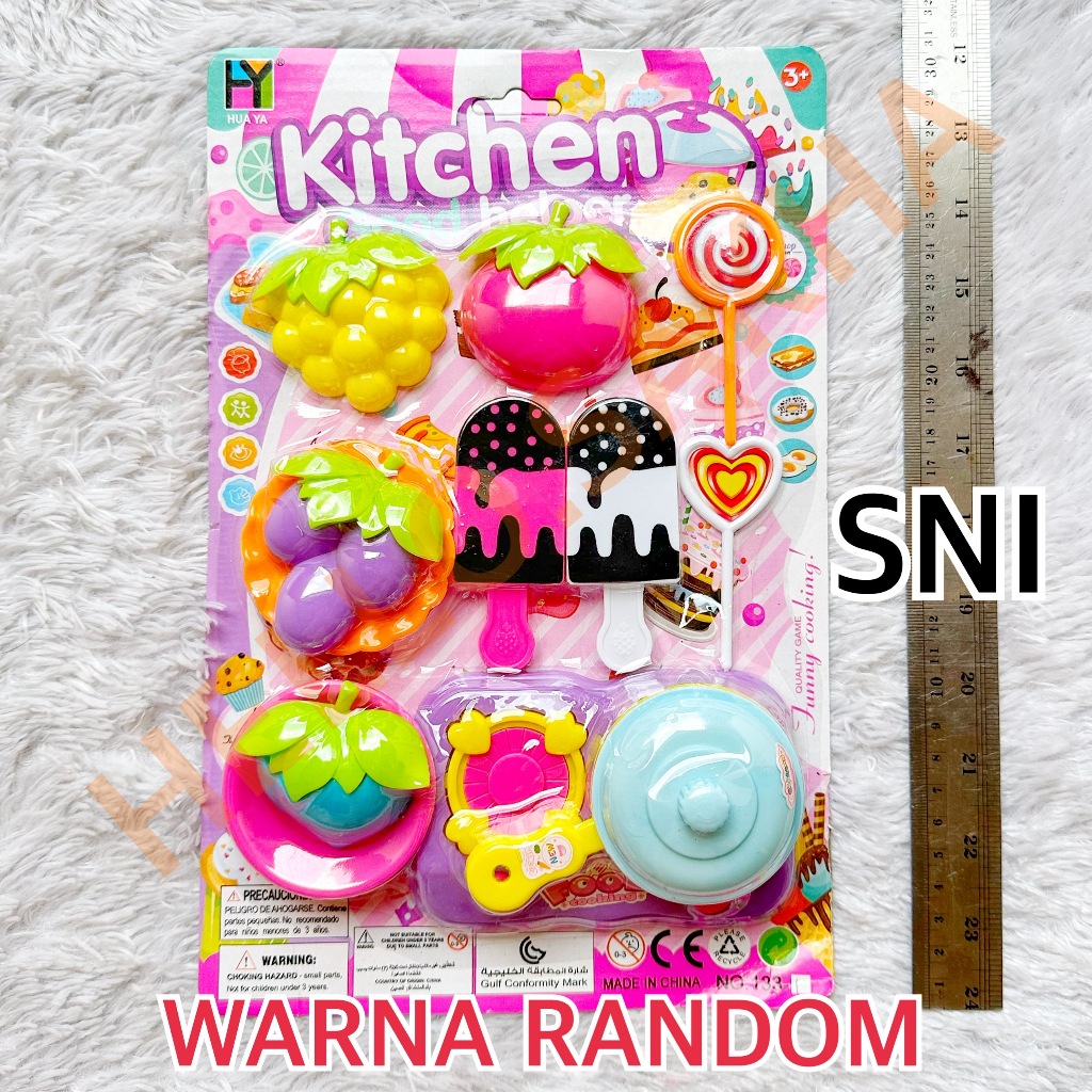 Jual MAINAN NO. 133-1 HUA YA KITCHEN SET MIKA KARTON PANCI MASAK ...